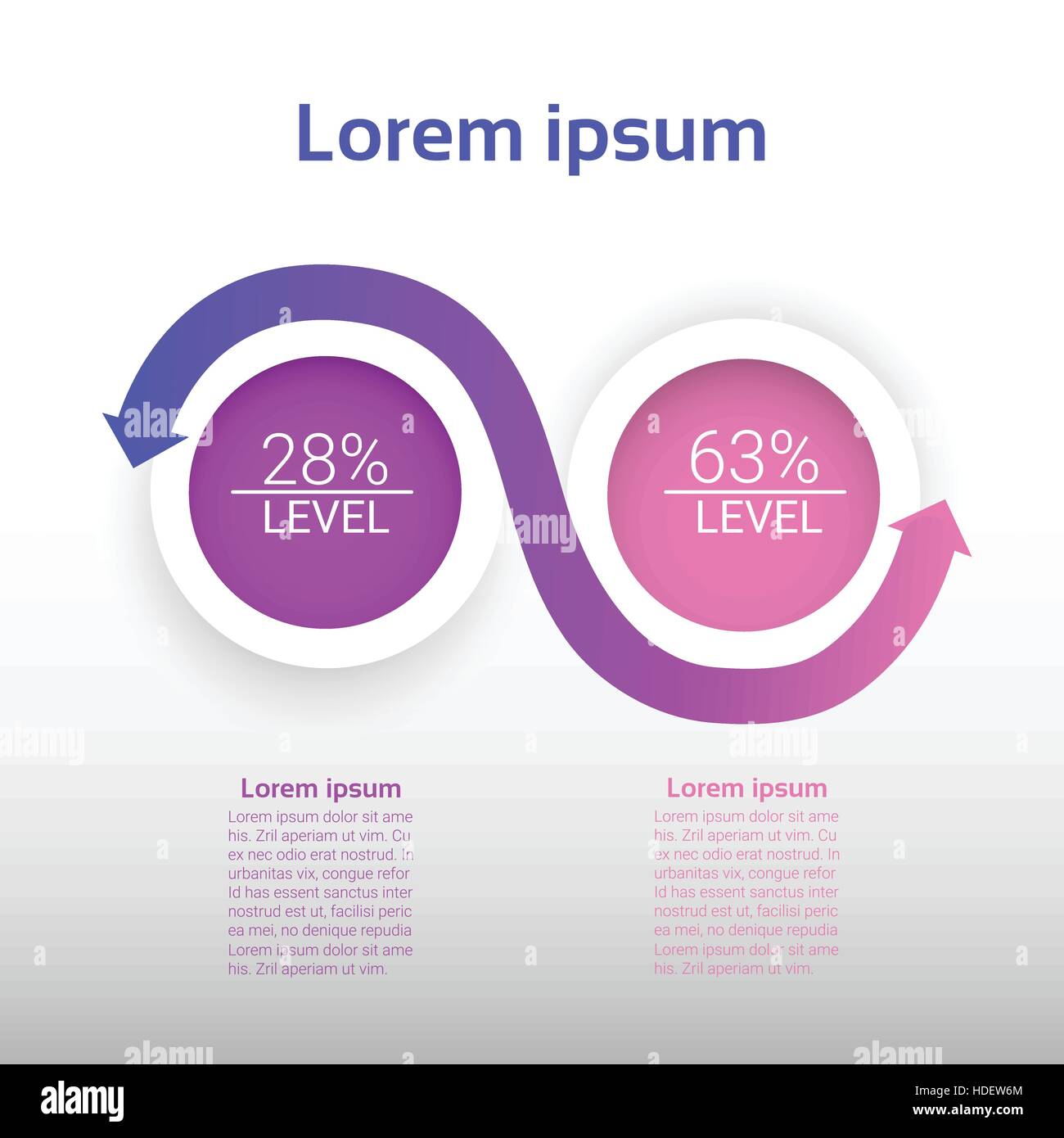 Graph Set Finance Infographic Icon Colorful Financial Business Chart ...