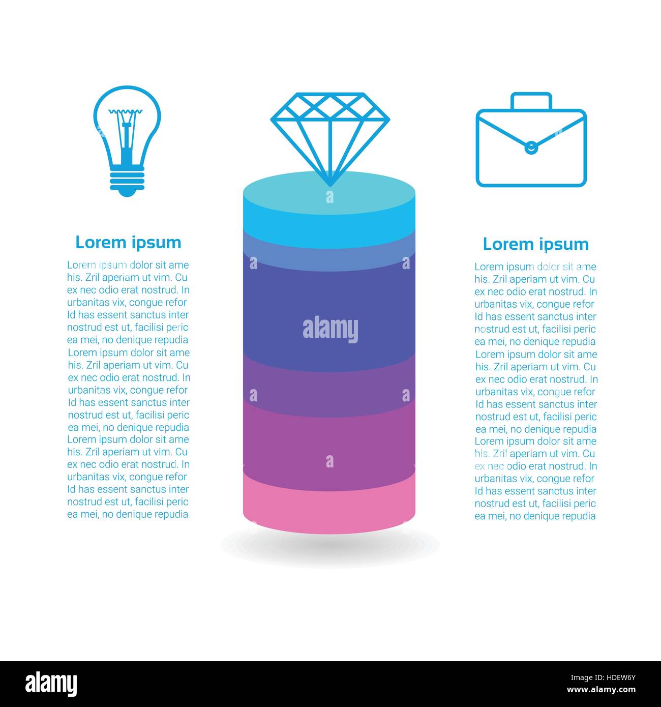 Graph Set Finance Bar Infographic Icon Colorful Financial Business ...
