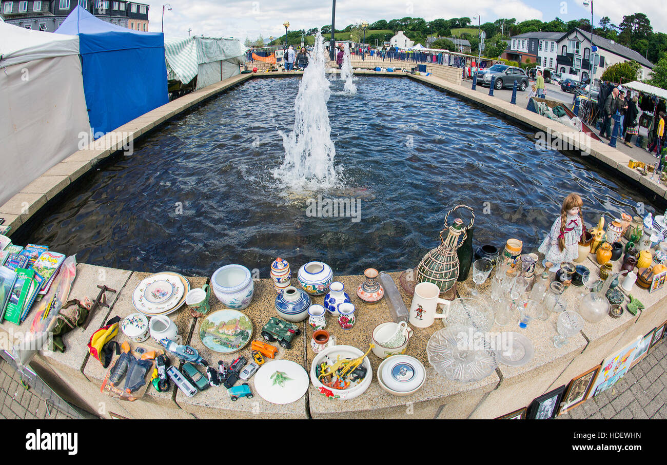 Bantry market west cork ireland Stock Photo - Alamy