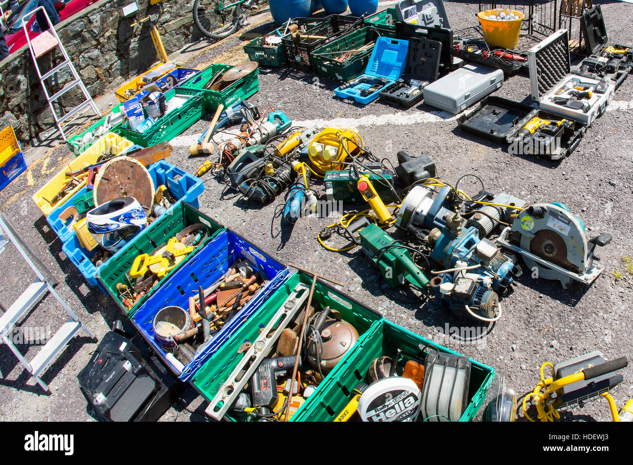Bantry market west cork ireland Stock Photo - Alamy