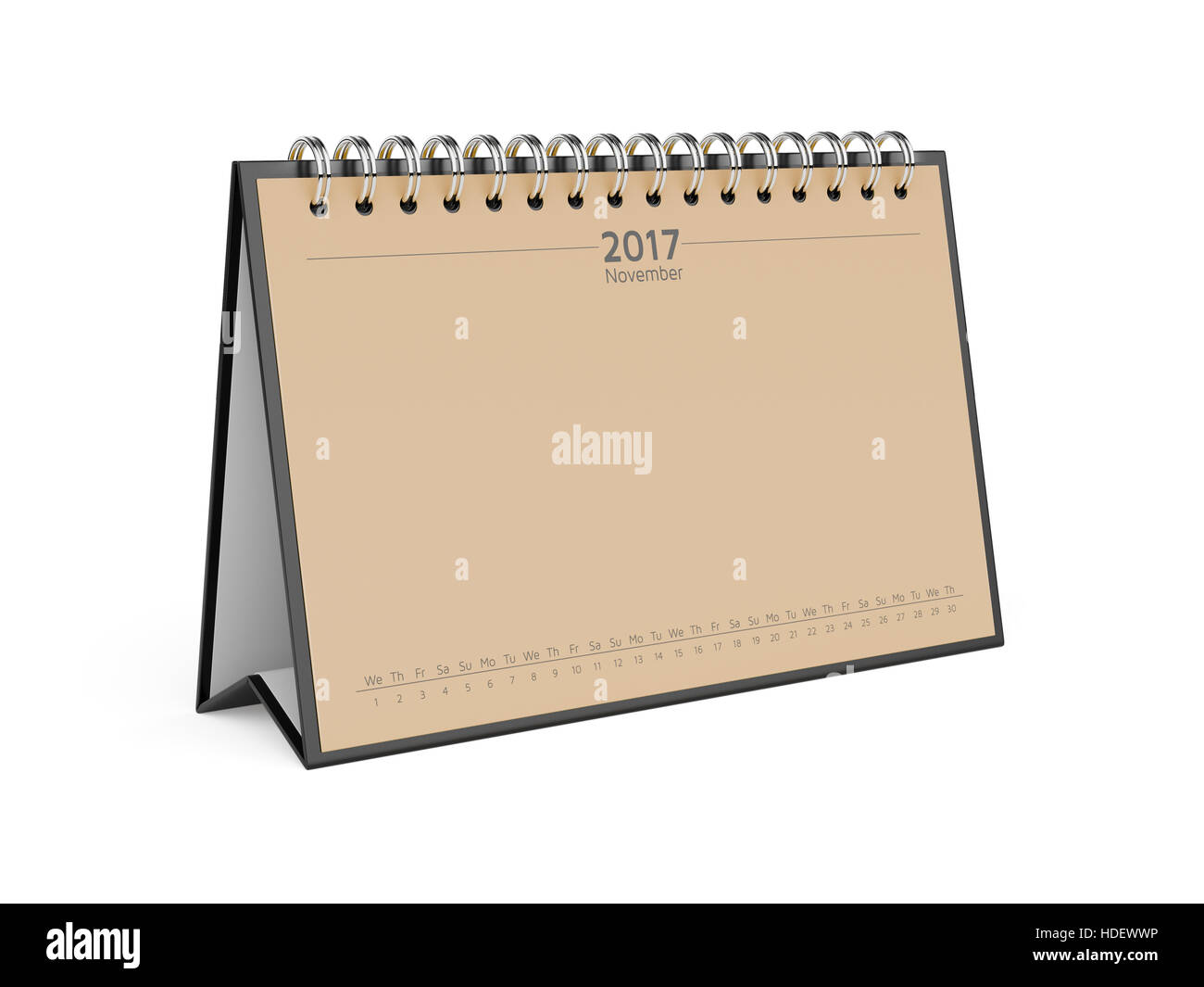 Desktop colorful modern flat design calendar for 2017 november year ...