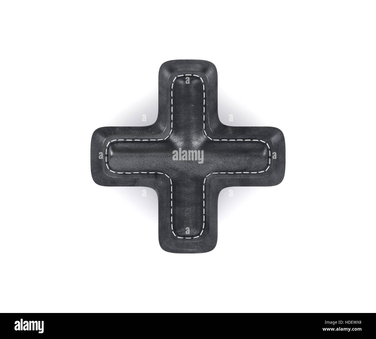 Digit number alphabet black leather skin texture plus sum sing mark ...