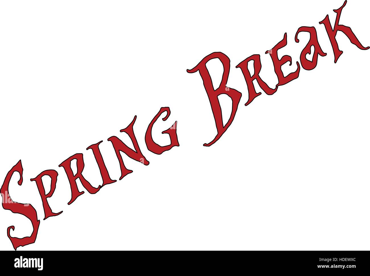 Spring high school Cut Out Stock Images & Pictures - Alamy