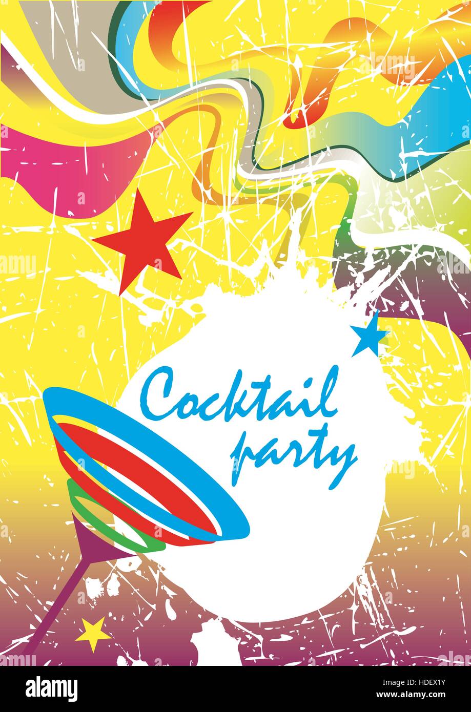 Colorful cocktails bar Stock Vector Images - Alamy