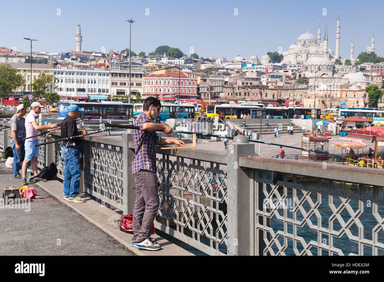 Galata bridge istanbul turkey hi-res stock photography and images - Alamy