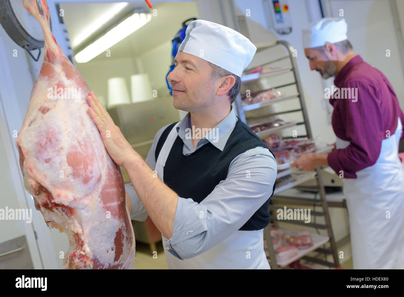 Meat inspector hi-res stock photography and images - Alamy