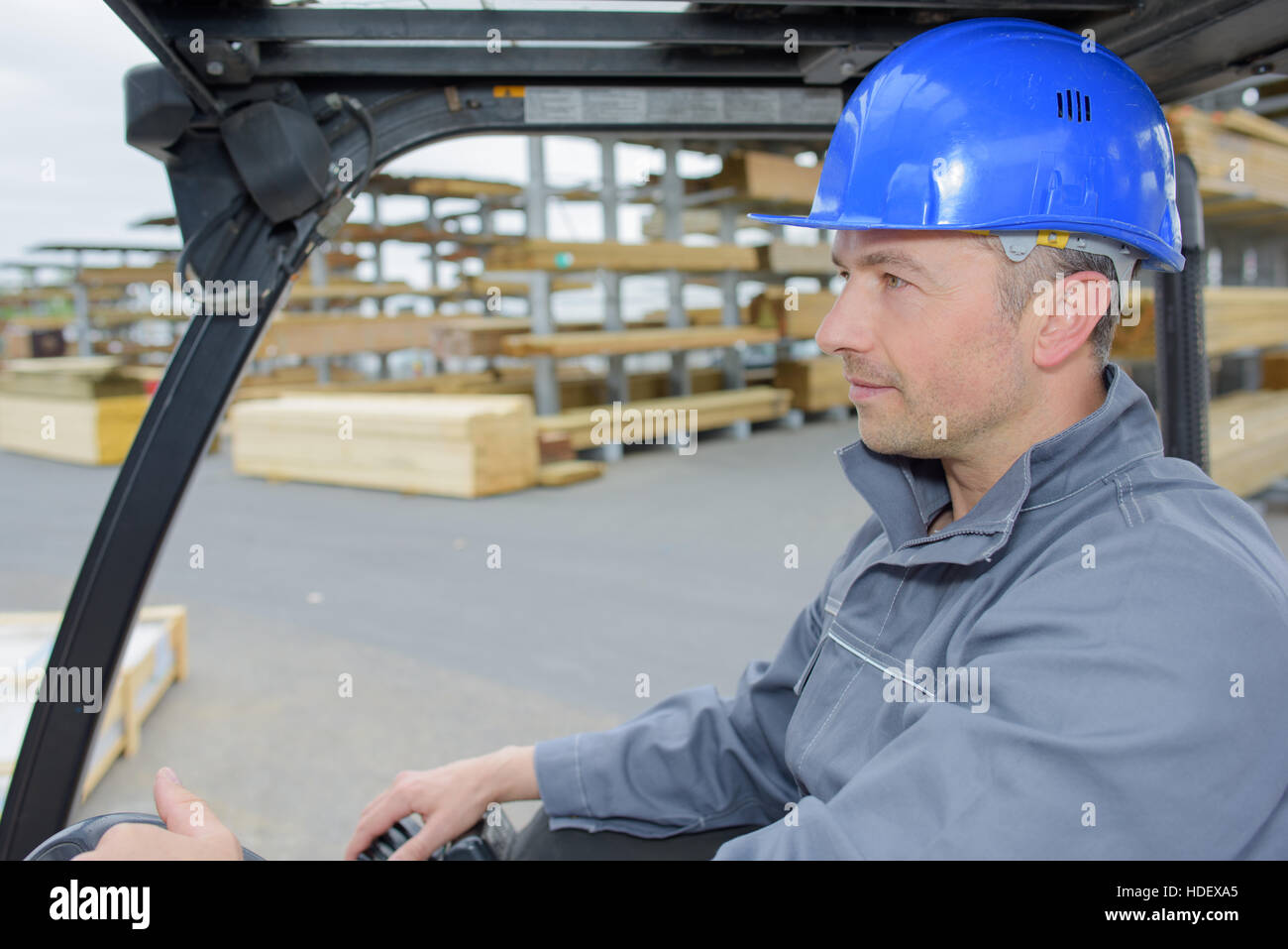 Driving the machine hi-res stock photography and images - Alamy