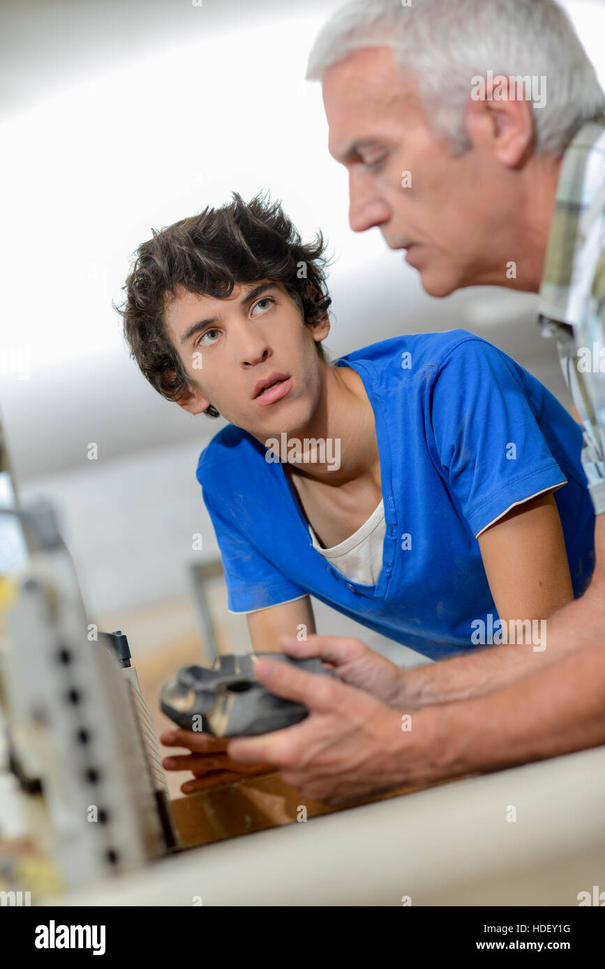 Father giving advice hi-res stock photography and images - Alamy