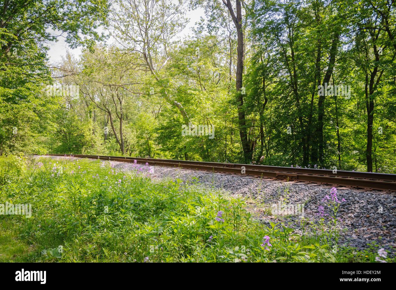Cuyahoga Valley National Park Railroad Stock Photo - Alamy