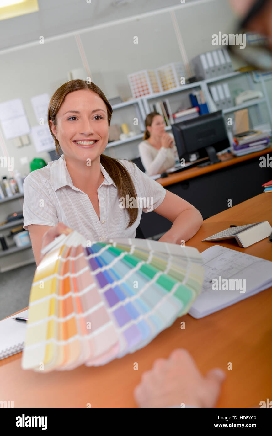 Here is our selection of colours Stock Photo - Alamy