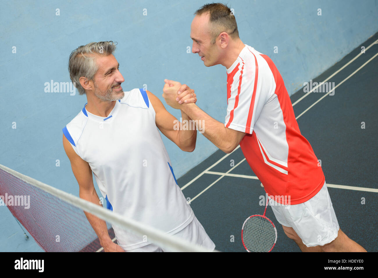 Badminton practise hi-res stock photography and images - Alamy