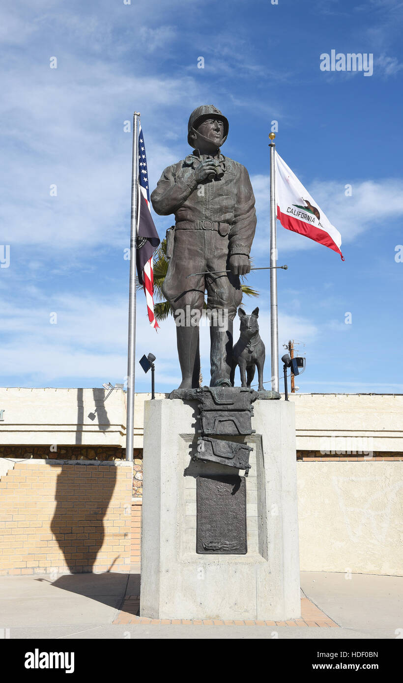CHIRIACO SUMMIT, CA - DECEMBER 10, 2016: General Patton Memorial Museum ...