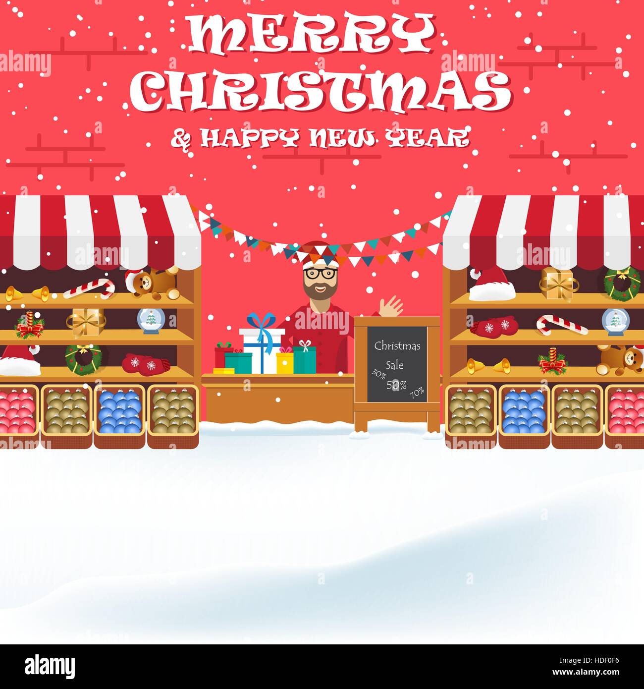 Fair village Stock Vector Images - Alamy