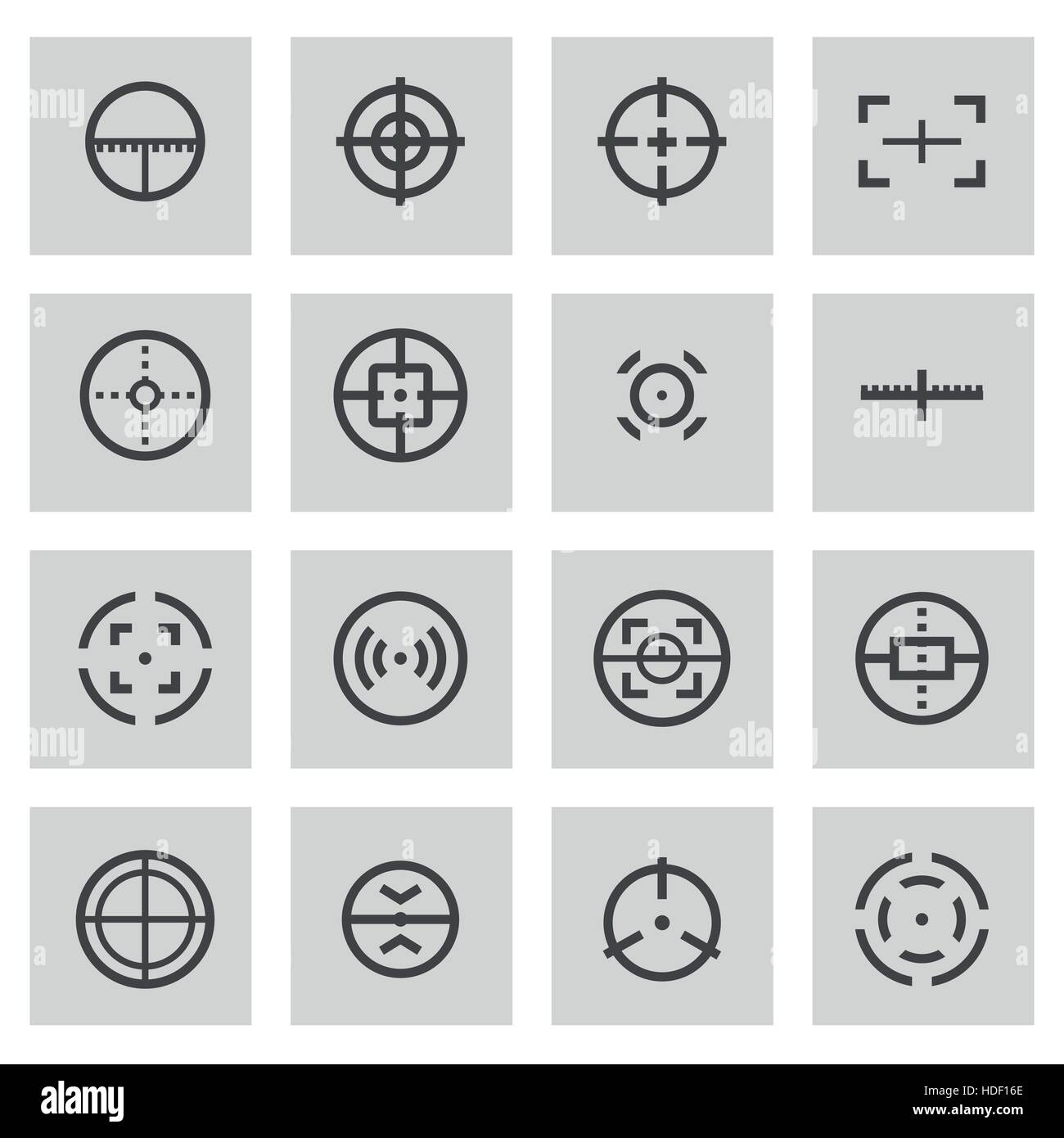 Crosshair target hi-res stock photography and images - Alamy