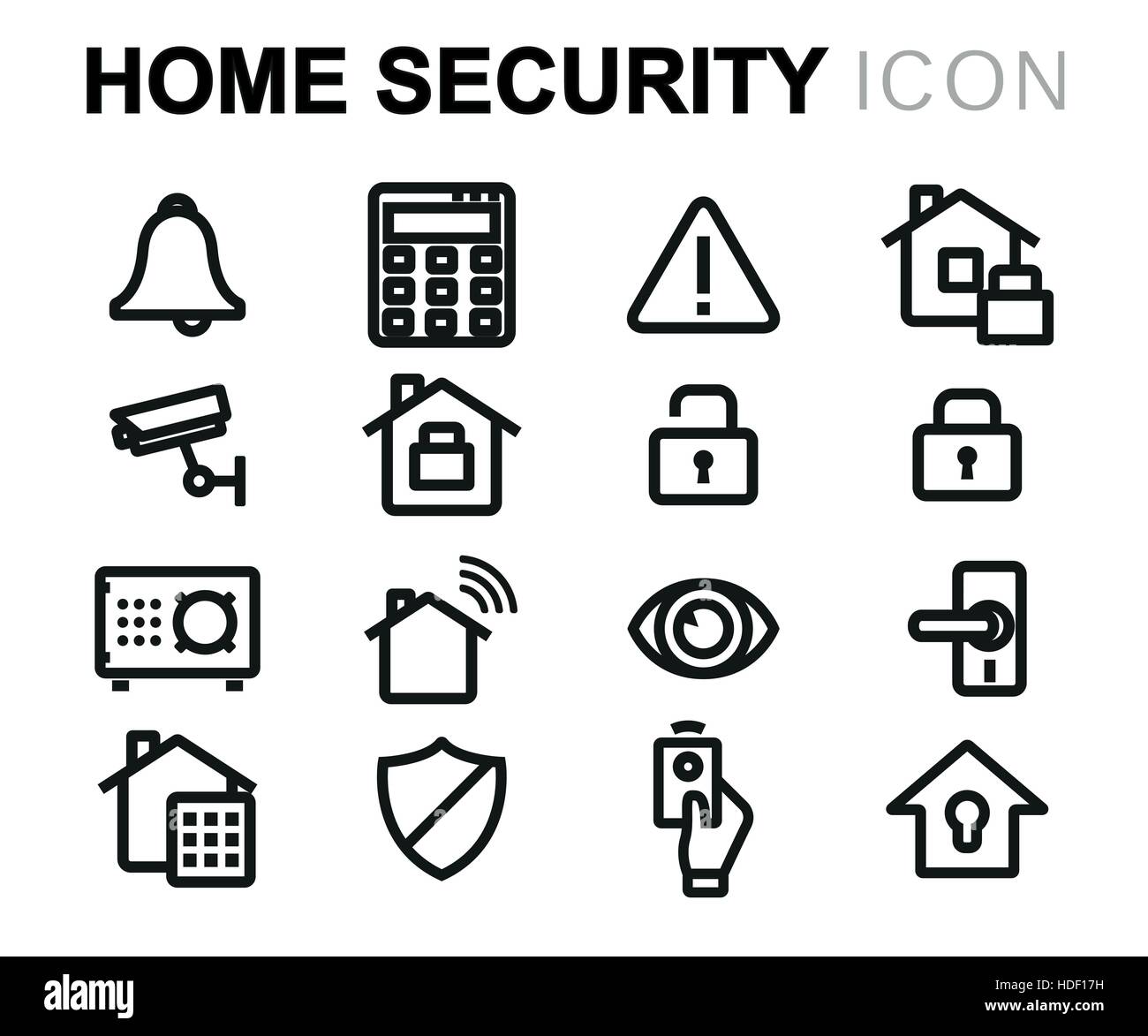 Home security camera vector Cut Out Stock Images & Pictures - Alamy