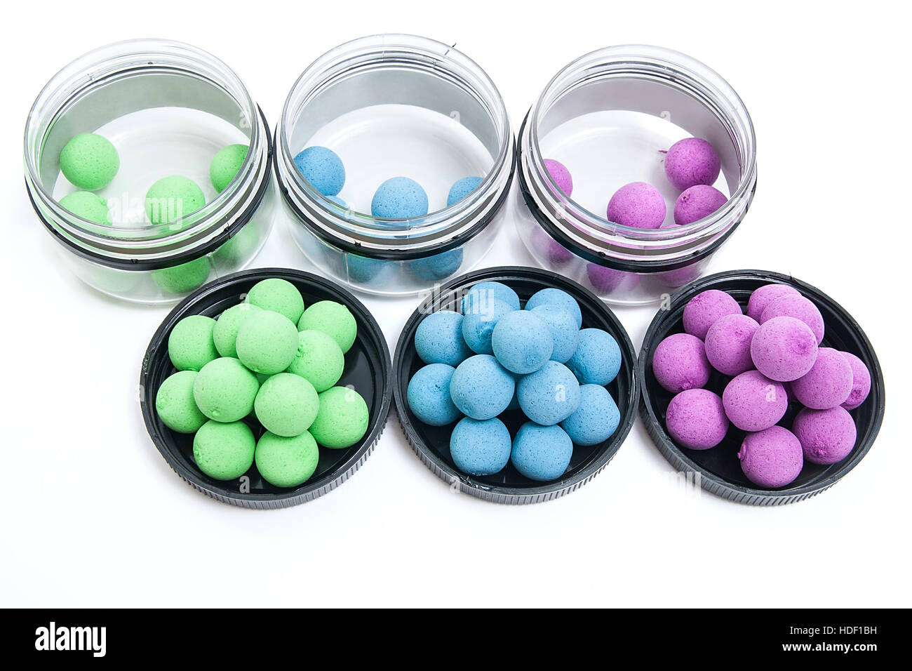 Hook fishing baits closeup Cut Out Stock Images & Pictures - Alamy