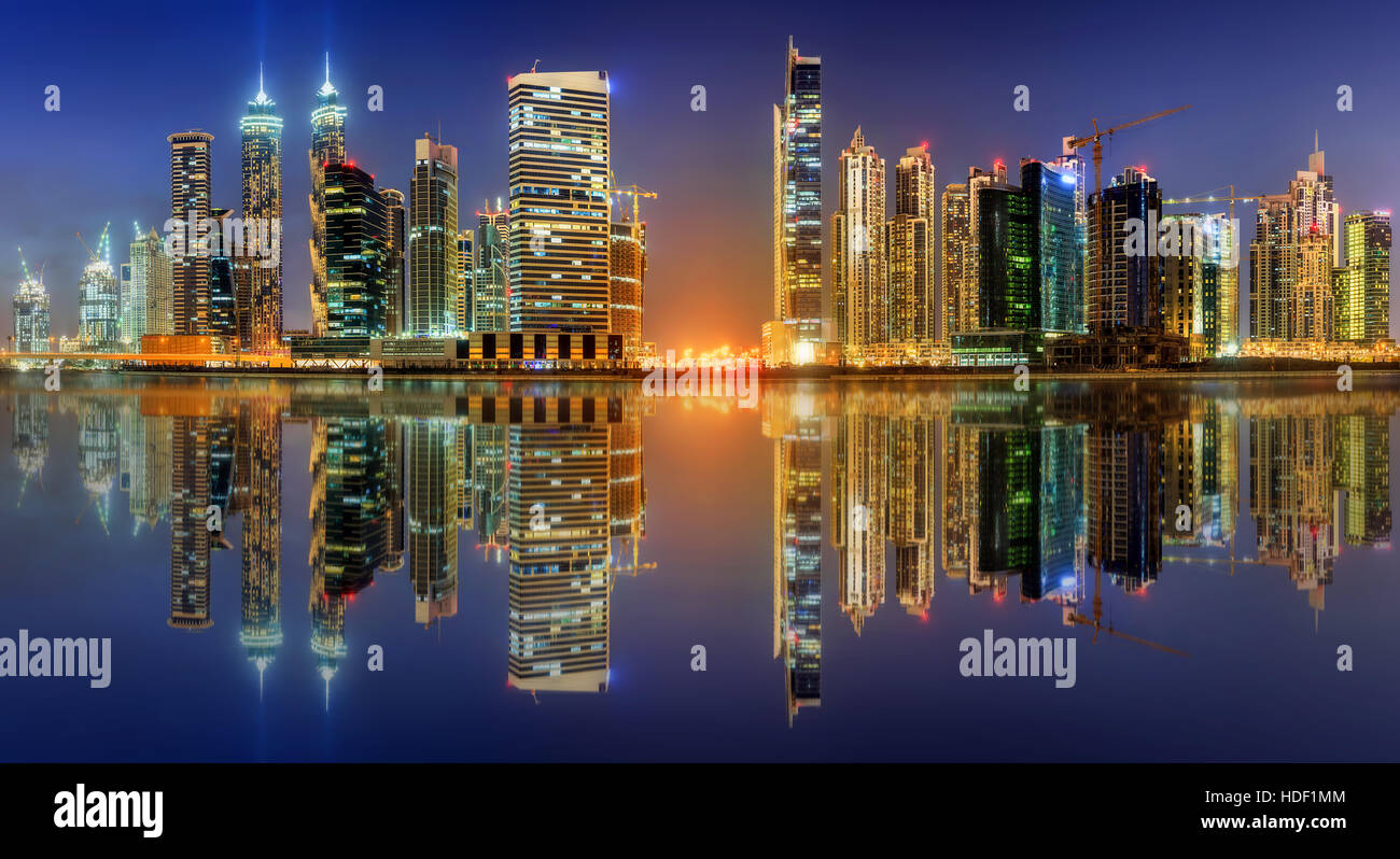 Business bay of Dubai, UAE Stock Photo - Alamy