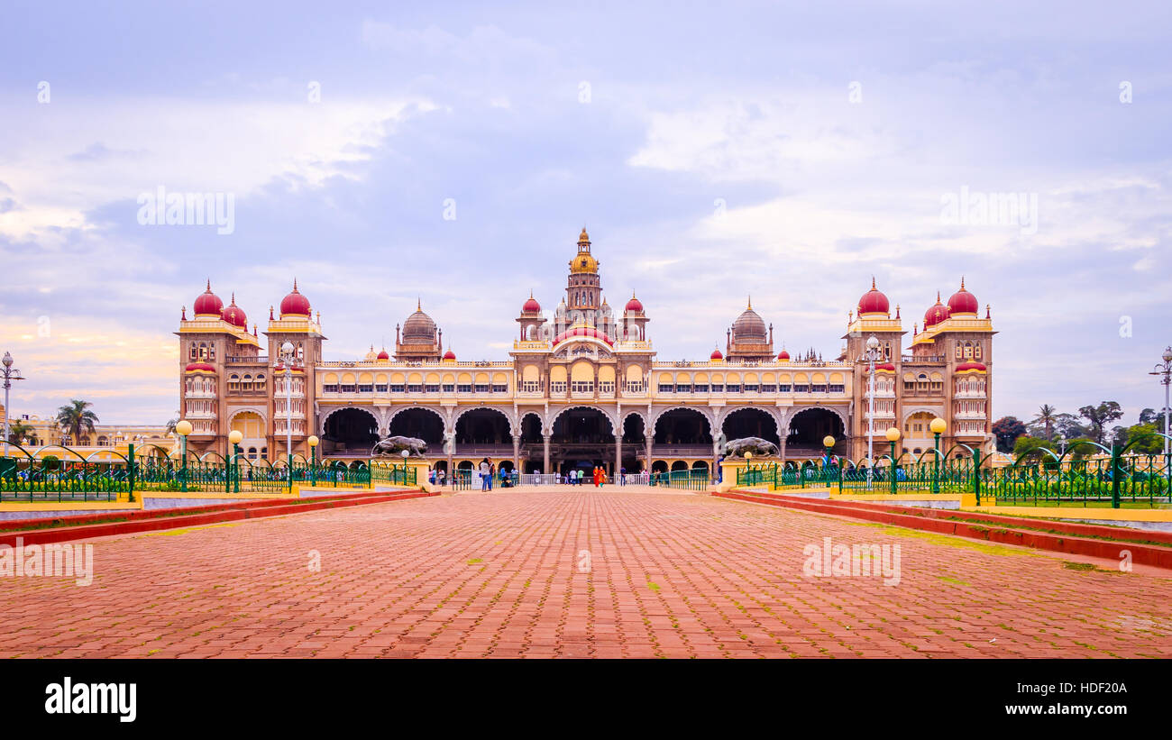 Mysore Palace, Karnataka, India Stock Photo - Alamy