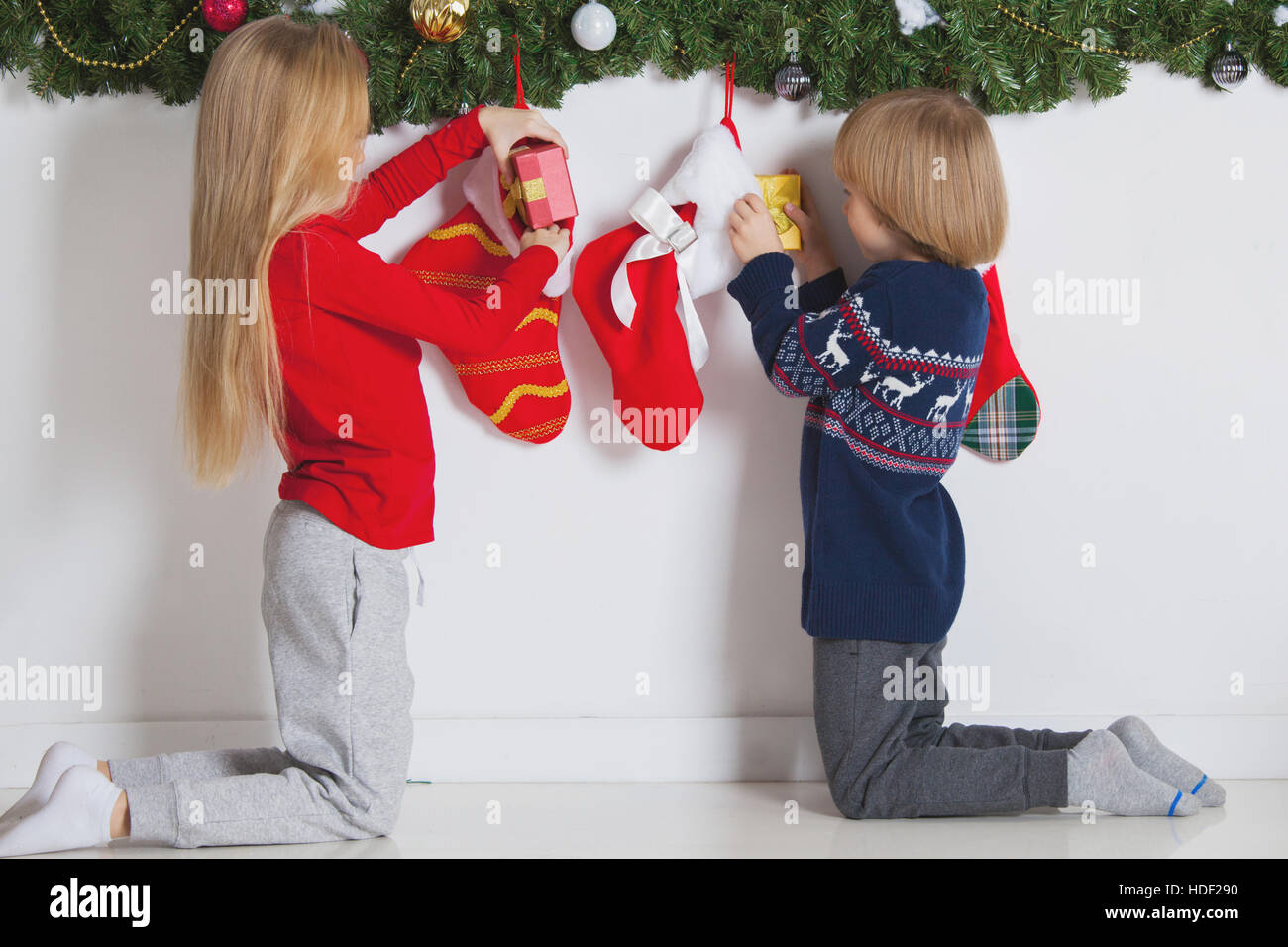 Children Stockings High Resolution Stock Photography and Images - Alamy