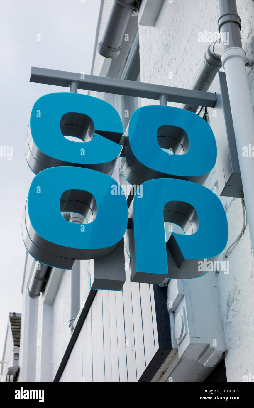 Co-op logo, introduced 2016 Stock Photo - Alamy