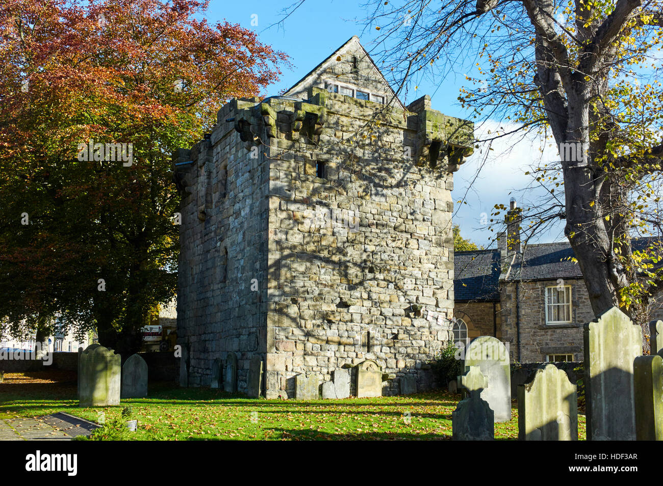 Corbridge Pele tower Stock Photo - Alamy