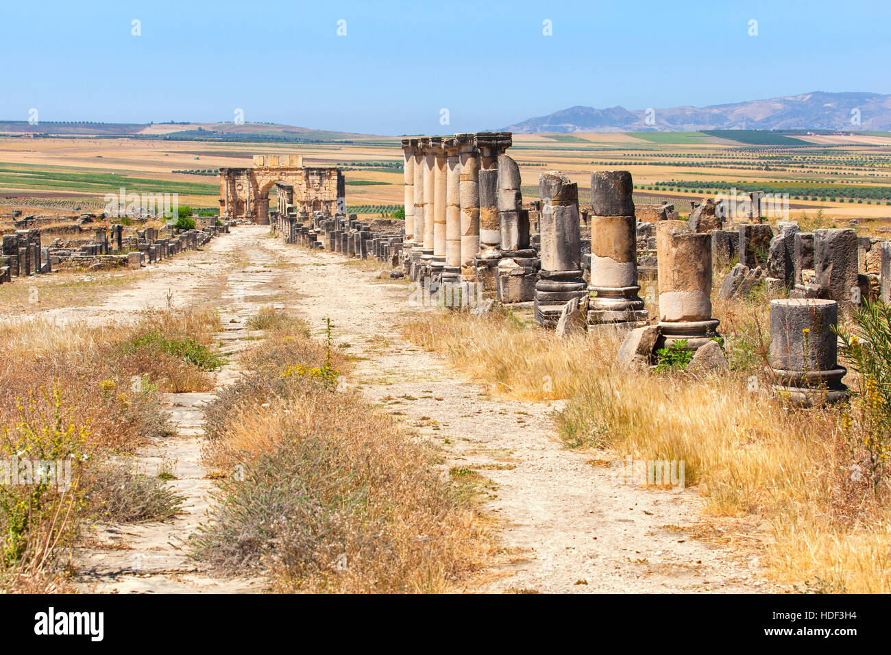Moroccan ruins hi-res stock photography and images - Alamy