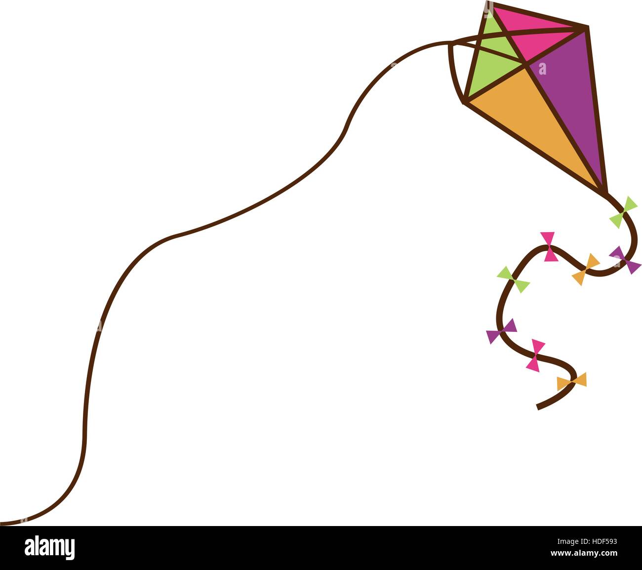 Toy Kite Clipart Border