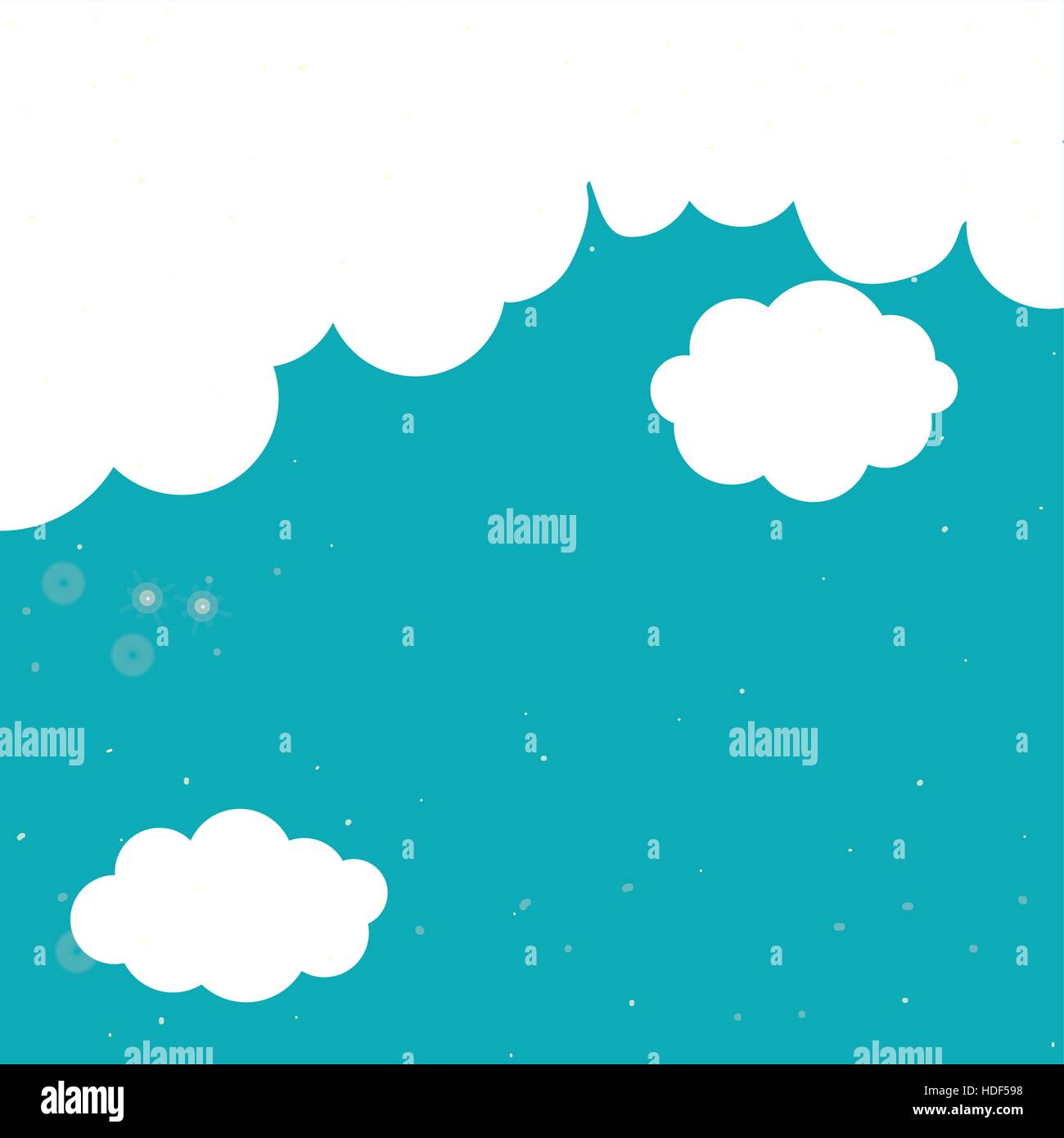 Clouds icon. Weather sky nature and climate theme. Vector illustration ...
