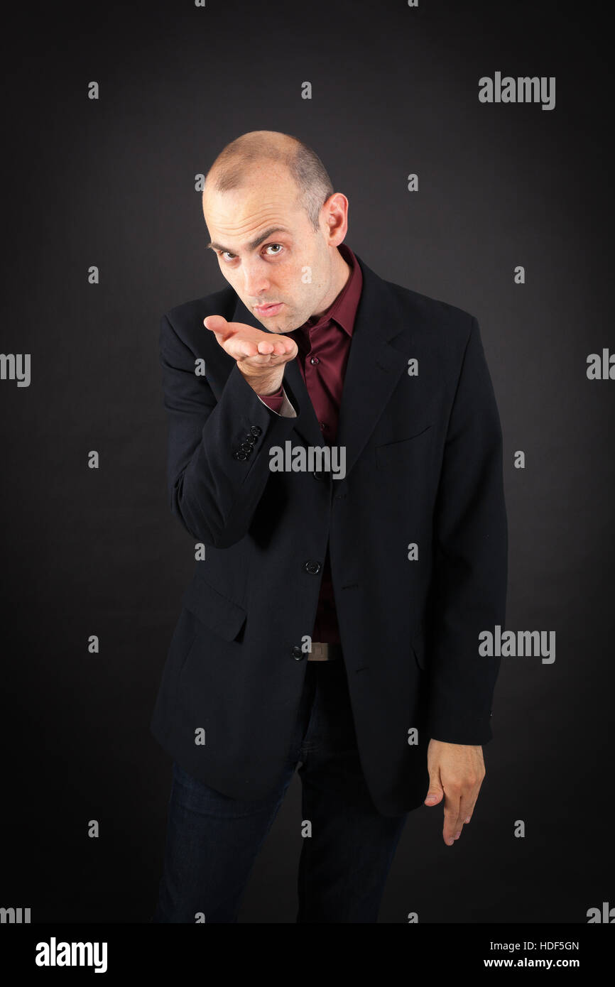 Handsome Man doing different expressions in different sets of clothes ...