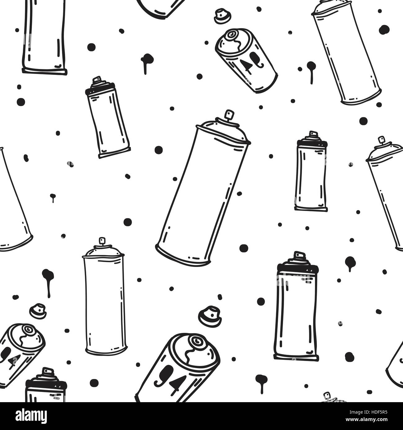 Graffiti vector art wallpaper Black and White Stock Photos & Images - Alamy