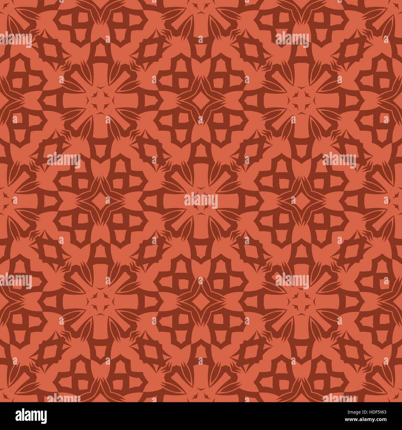 Red Ornamental Seamless Line Pattern Stock Vector Image & Art - Alamy