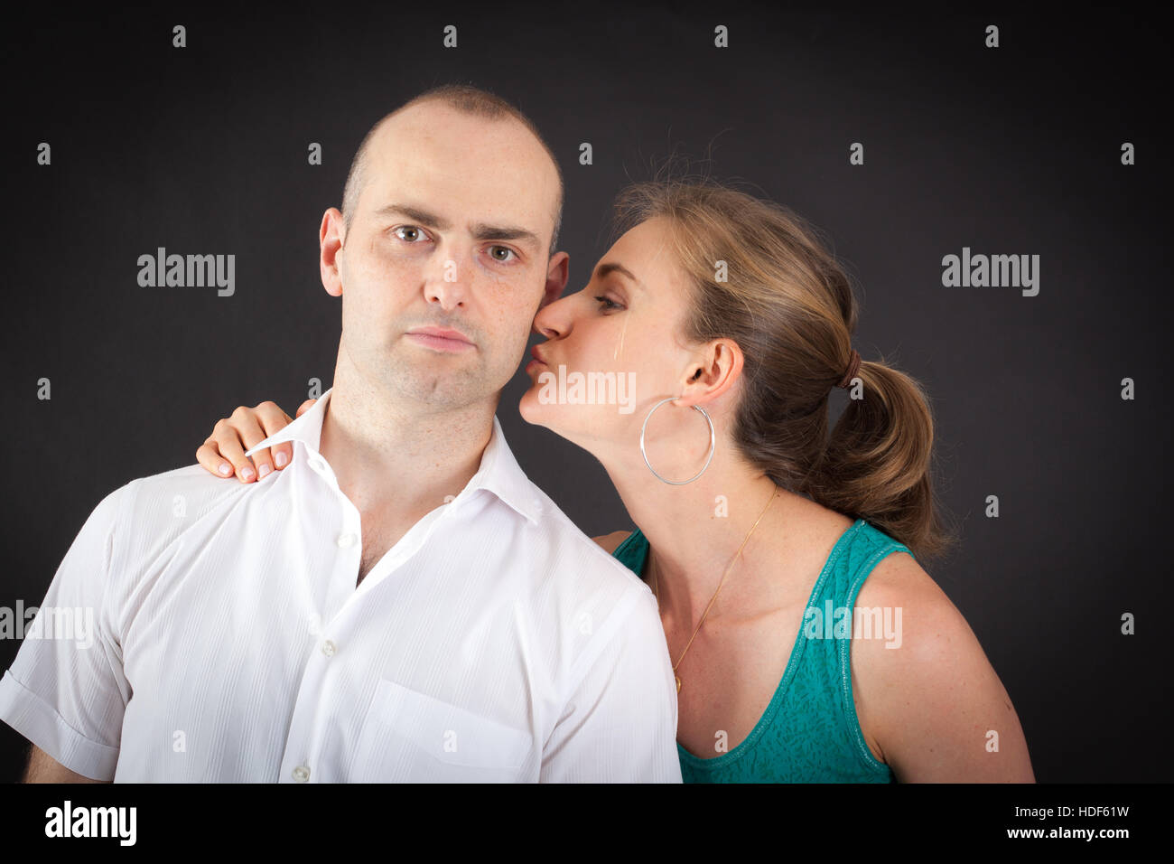 Beautiful couple doing different expressions in different sets of ...