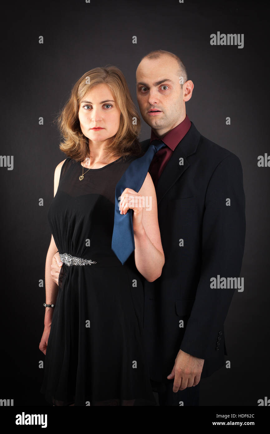 Beautiful couple doing different expressions in different sets of ...