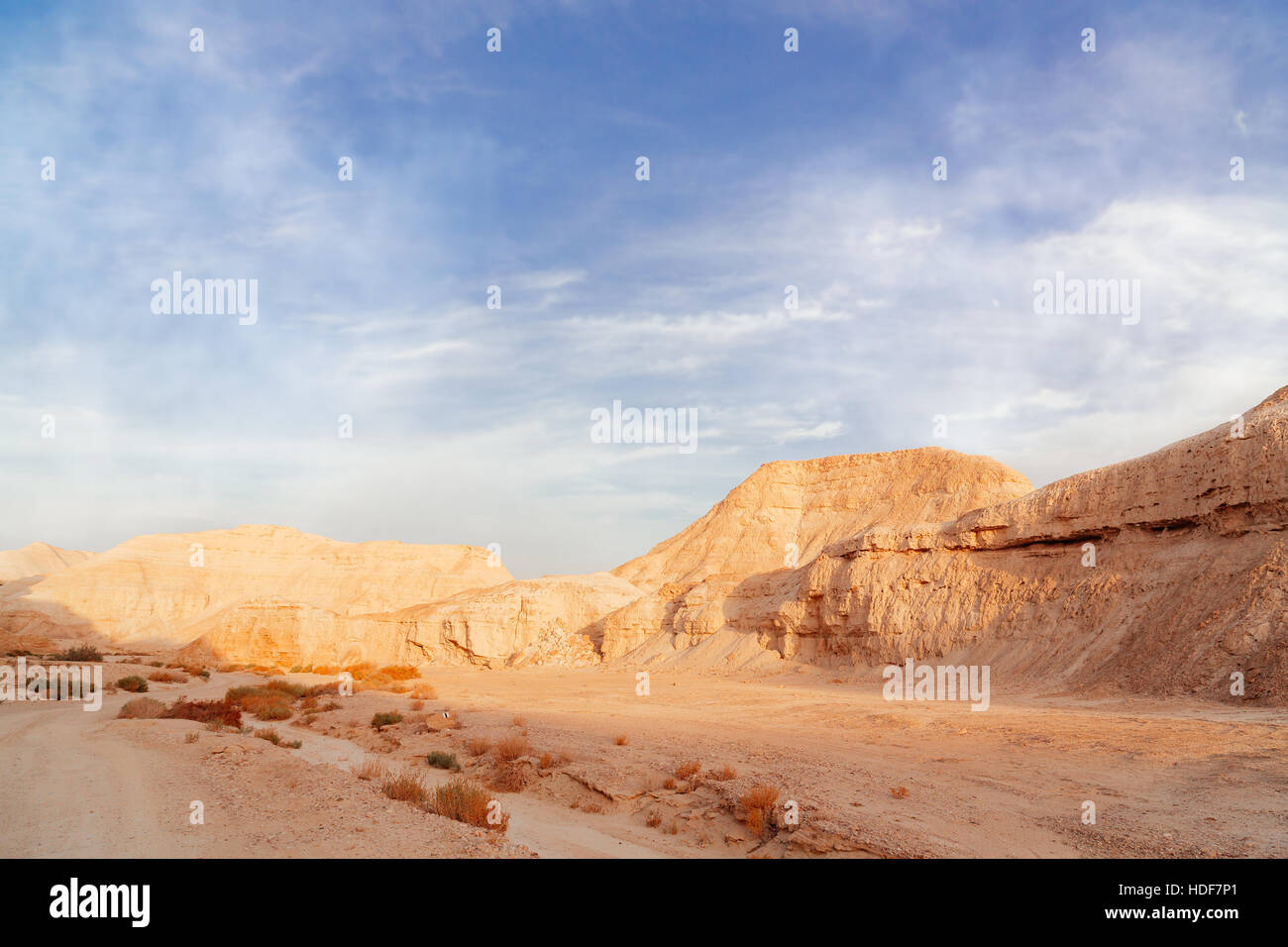 the landscape of Negev desert in Israel Stock Photo - Alamy