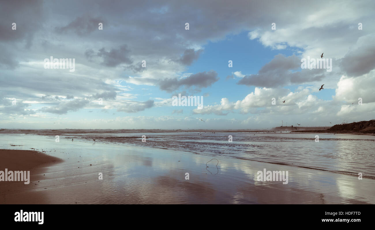 Wave sunset sea reflection water hi-res stock photography and images ...