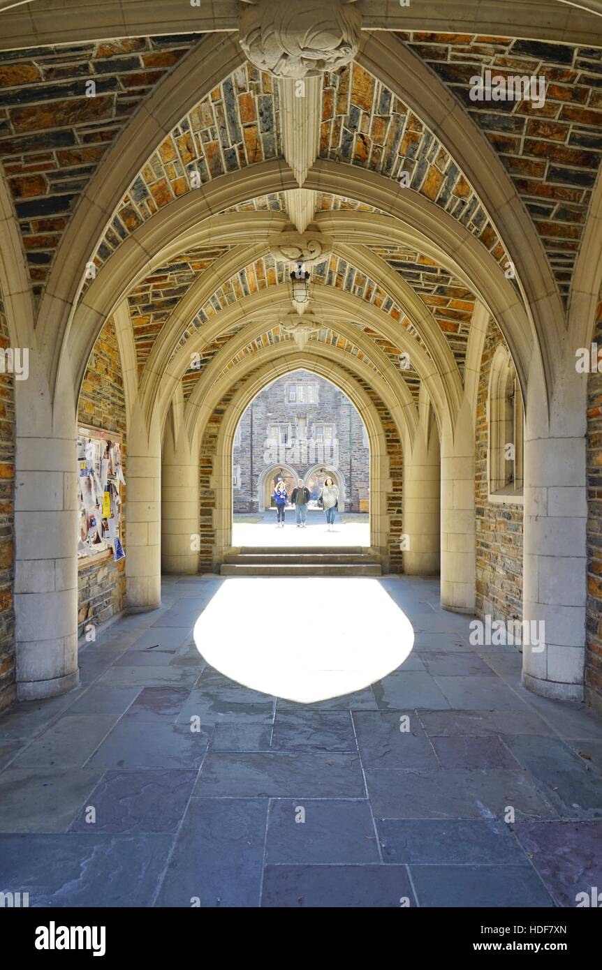 View of the Duke University campus Stock Photo - Alamy
