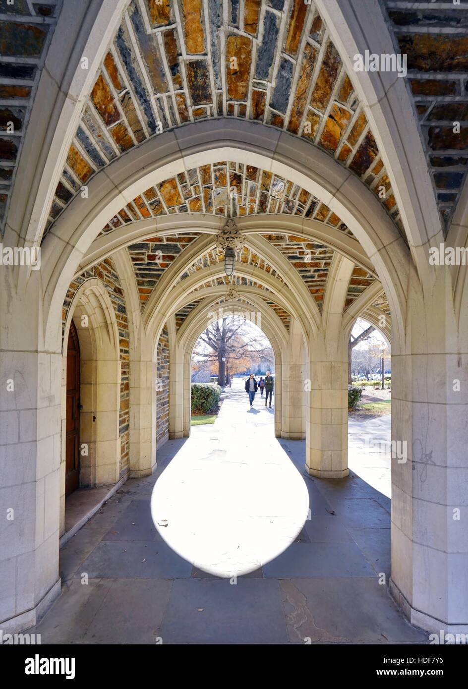 View of the Duke University campus Stock Photo - Alamy