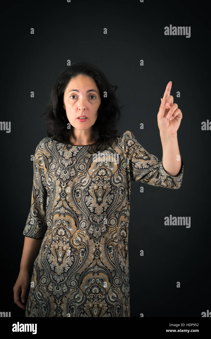 Beautiful woman doing different expressions in different sets of ...