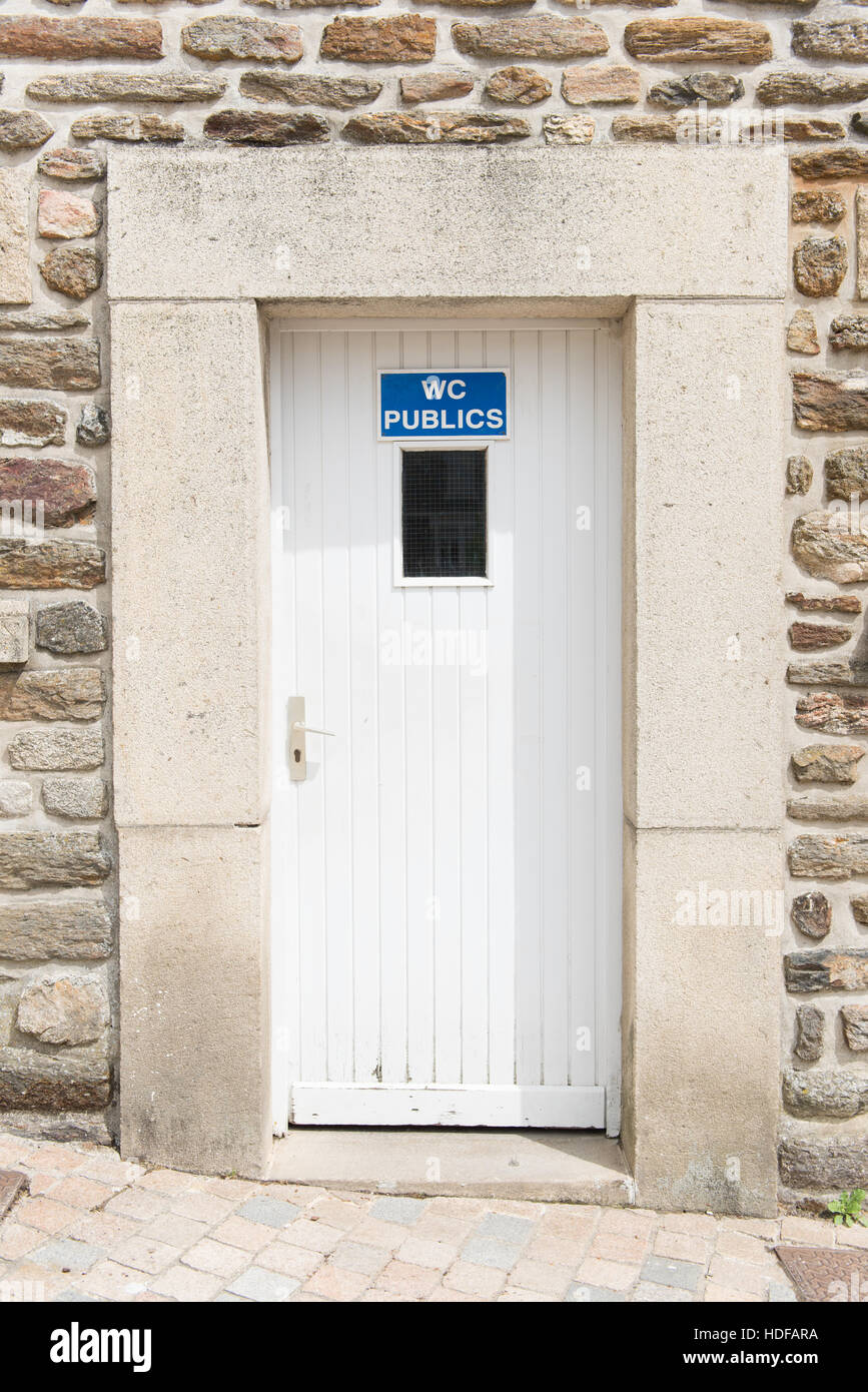 Door of public toilet Stock Photo - Alamy