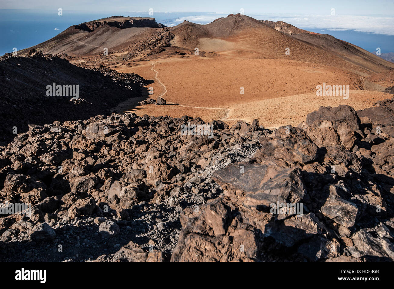 Teide active volcano tenerife hi-res stock photography and images - Alamy
