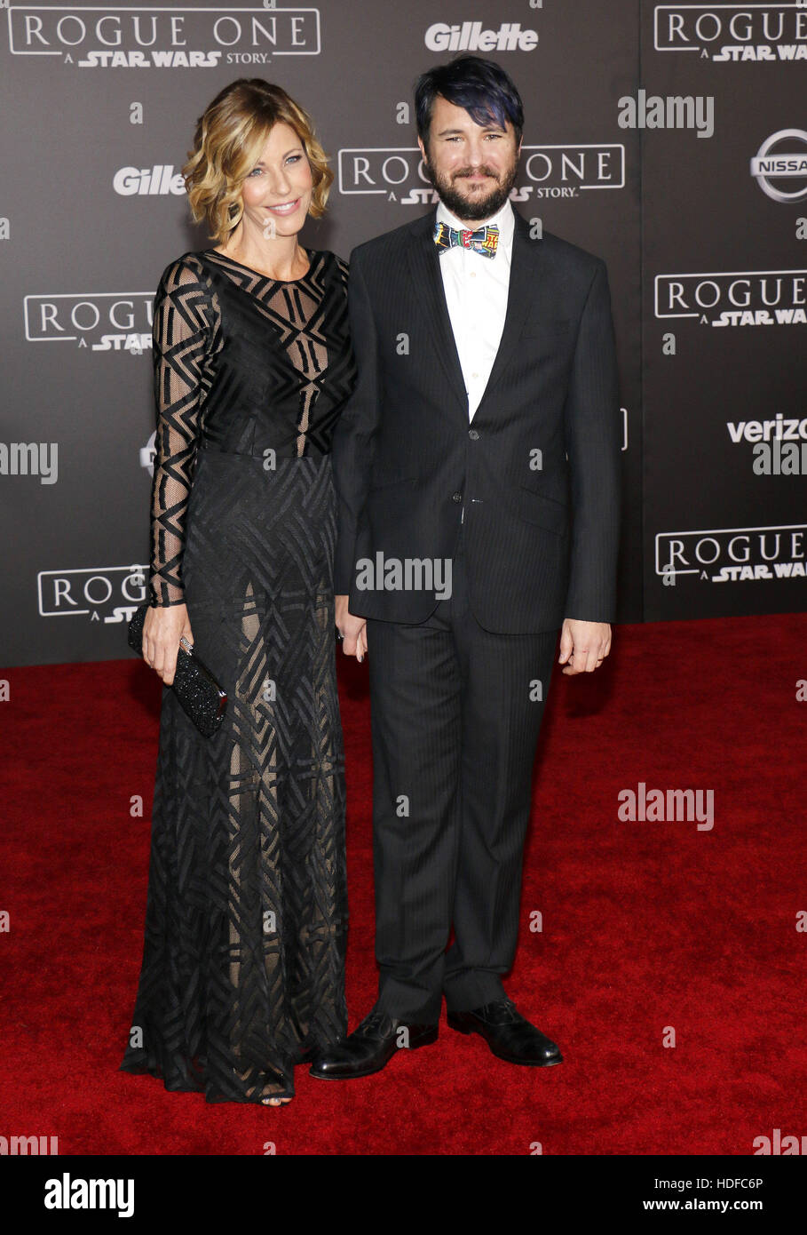 Wil Wheaton and Anne Wheaton at the World premiere of 'Rogue One: A ...