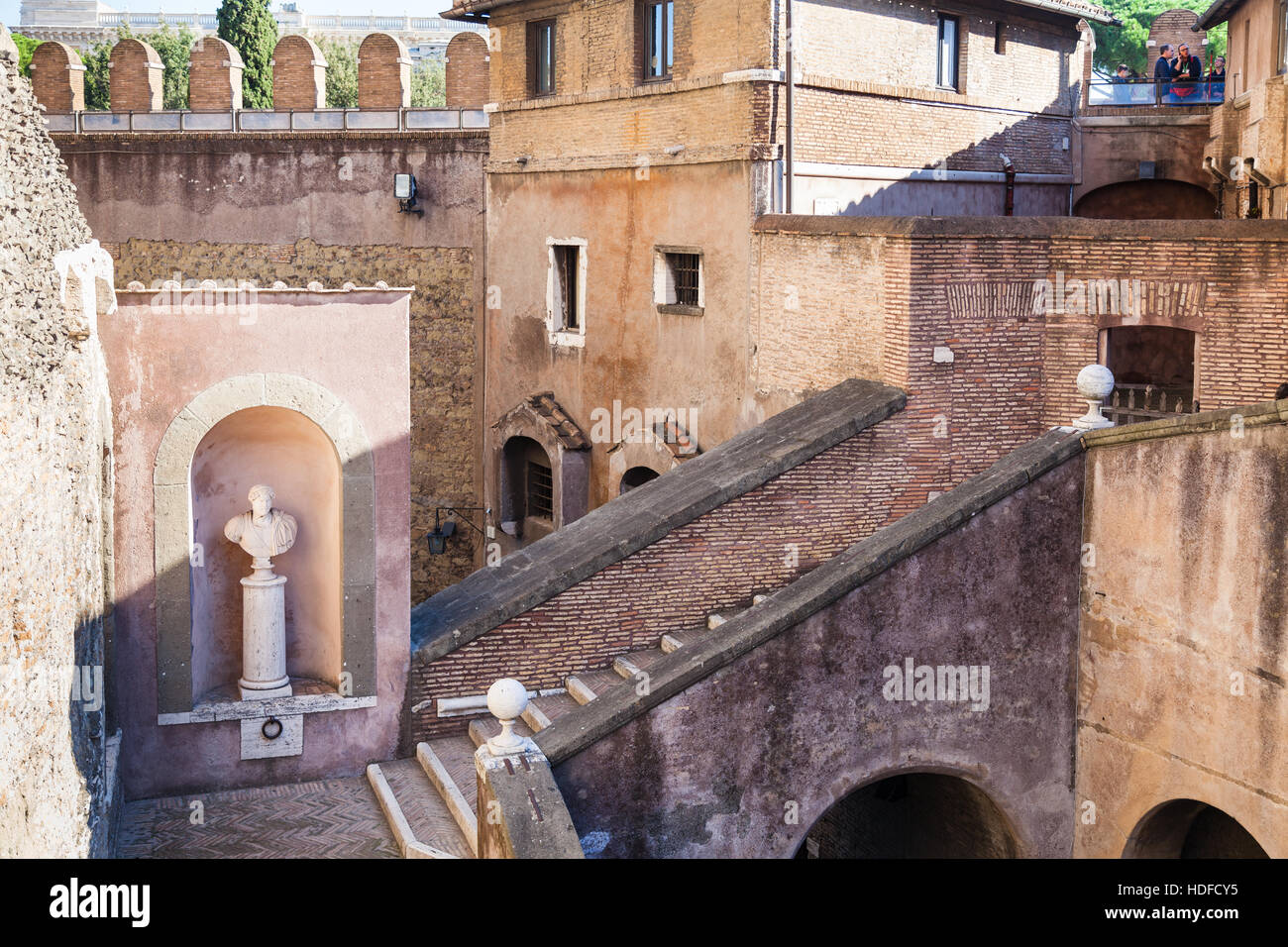 Castel sant angelo interior hi-res stock photography and images - Alamy