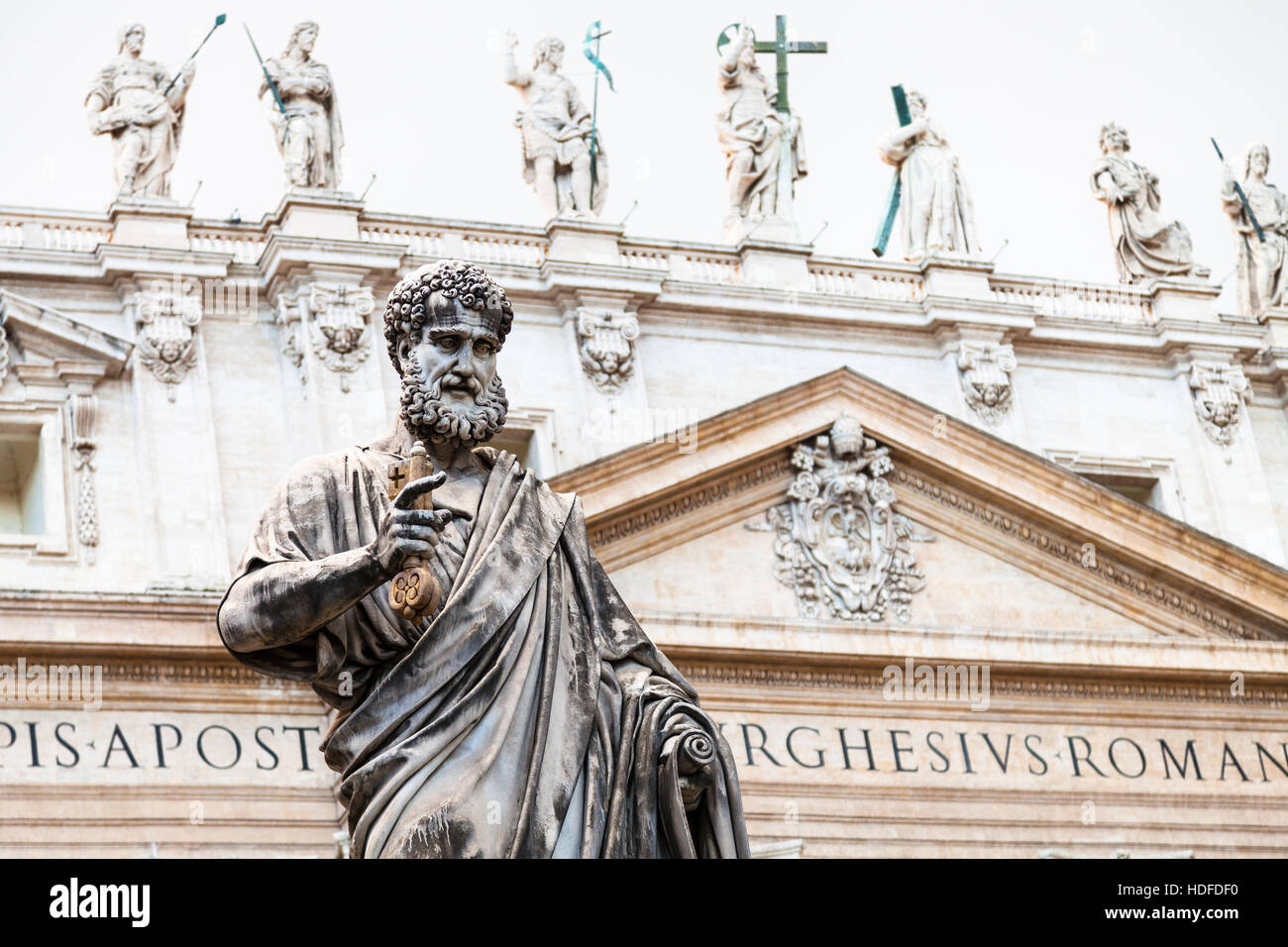 Saint peter apostle statue in hi-res stock photography and images - Alamy
