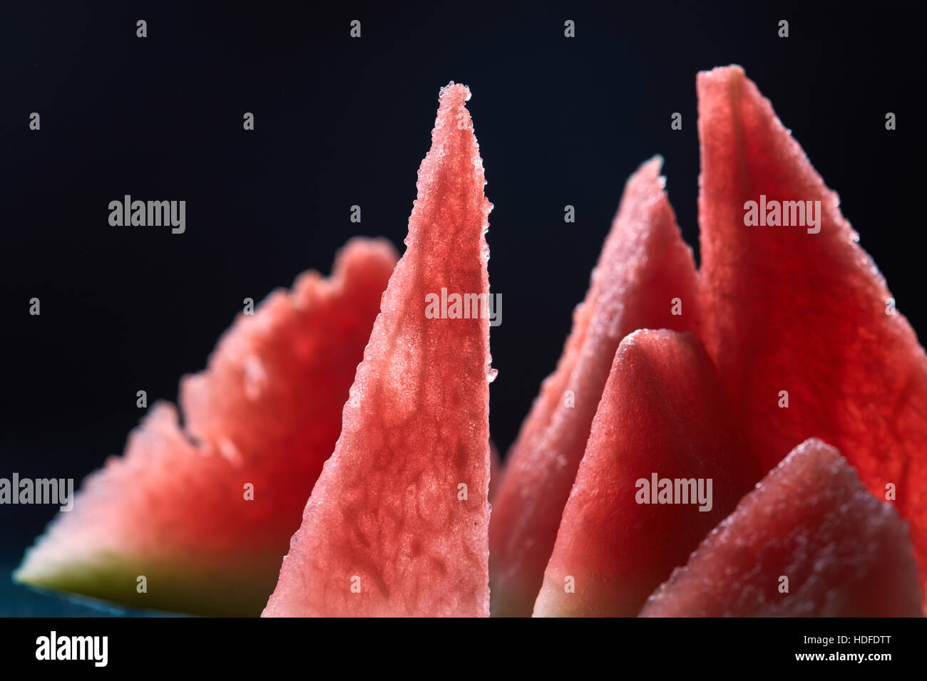 Slice watermelon sliced triangle hi-res stock photography and images ...