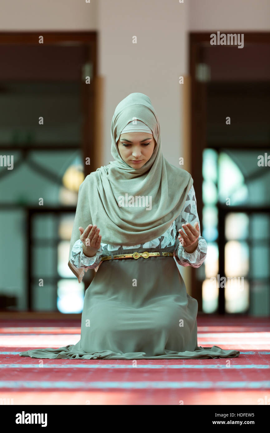 Cute Muslim Baby Praying