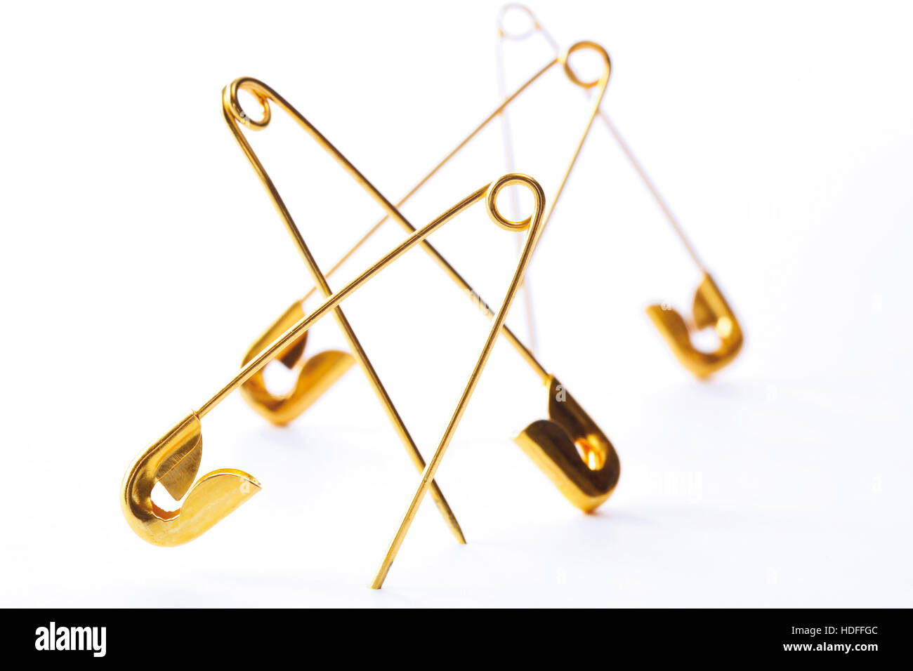 Studio photo safety pins hi-res stock photography and images - Alamy