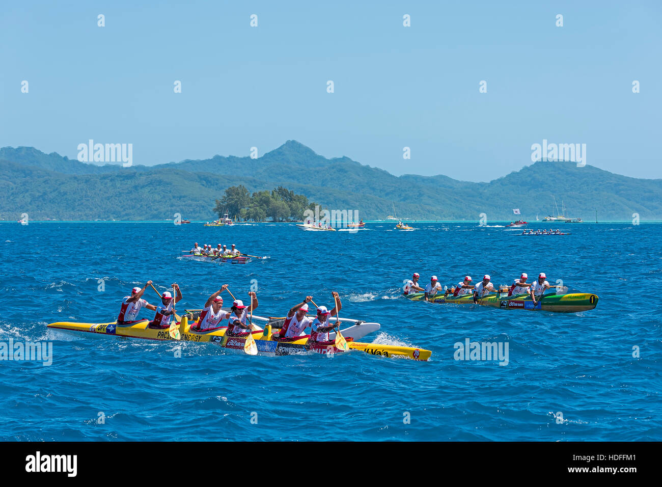 Hawaiki Nui Va'a, World Championship Canoe Race 2016, with Raiatea ...