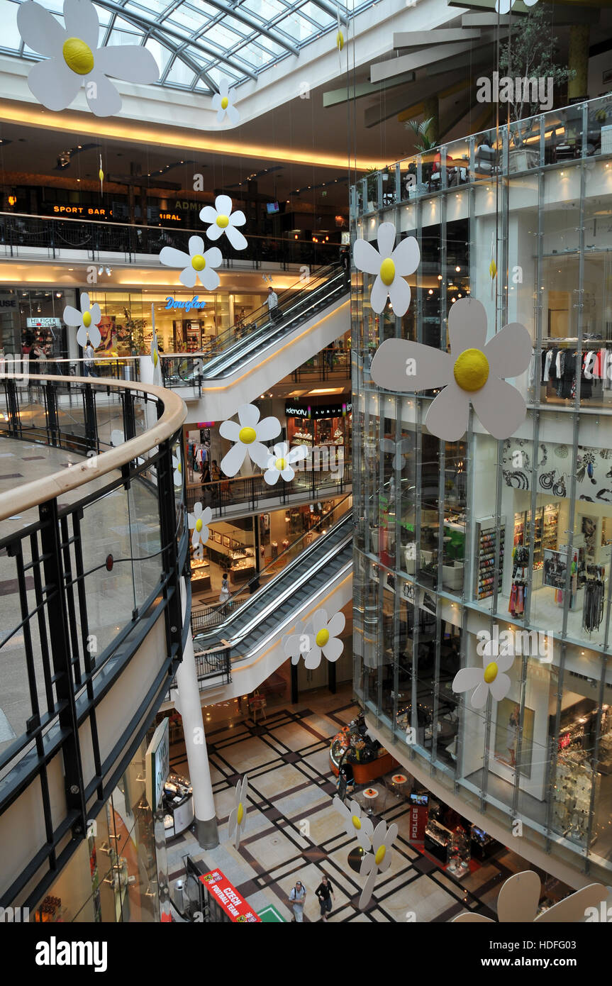 Shopping centre in Prague, Czech Republic, Europe Stock Photo - Alamy