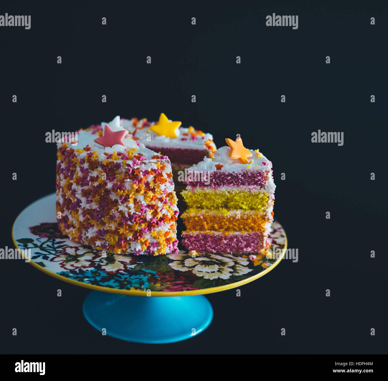 Vintage Birthday Cake Stock Photos & Vintage Birthday Cake Stock Images ...