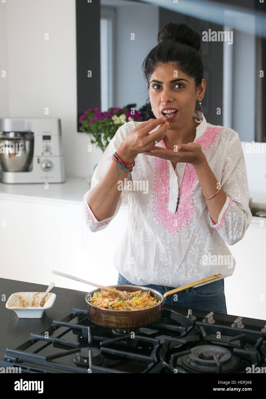 Indian kitchen utensils hi-res stock photography and images - Alamy